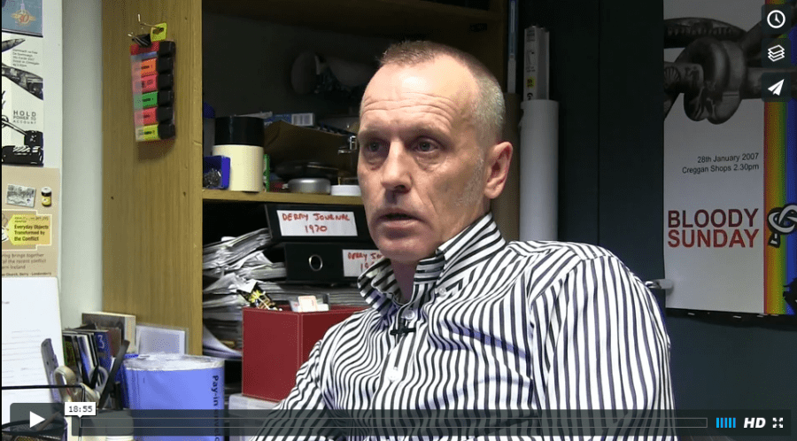 Citizens' Voice: Adrian Kerr, Manager at the Museum of Free Derry - The ...